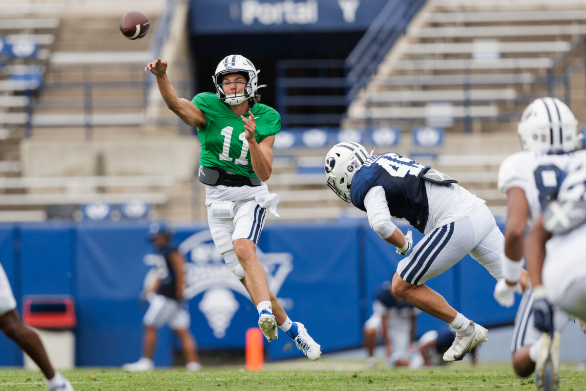 BYU tight end Isaac Rex feeling healthier, optimistic about unit ...
